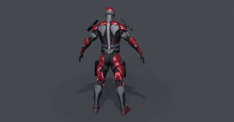 ArtStation - Character Design Work - "Cyborg Ninja"
