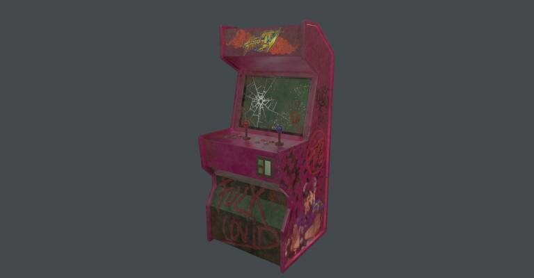 ArtStation - Post-apocalyptic arcade