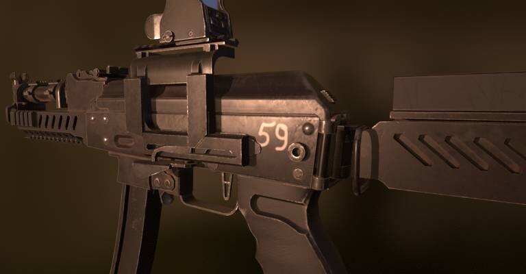 ArtStation - PP-19-01(Vityaz)