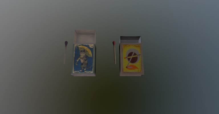 ArtStation - practice_texture_matchbox