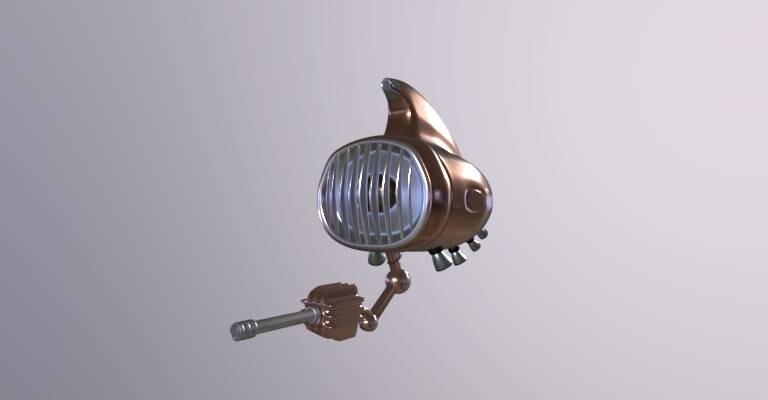 ArtStation - Floating Eye Bot