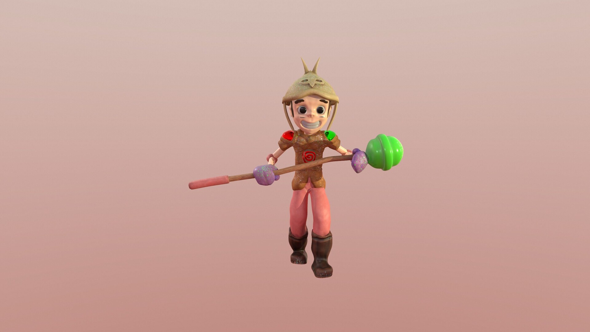 ArtStation - 3D Candy Game Character