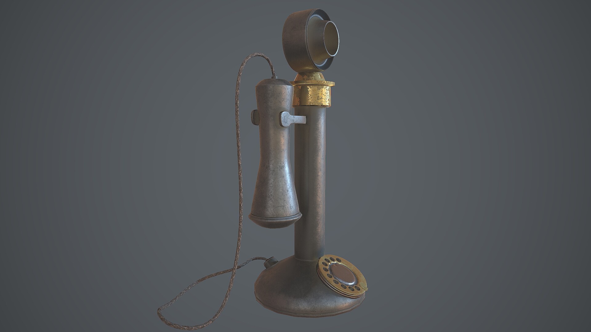 ArtStation - Candle Stick Telephone