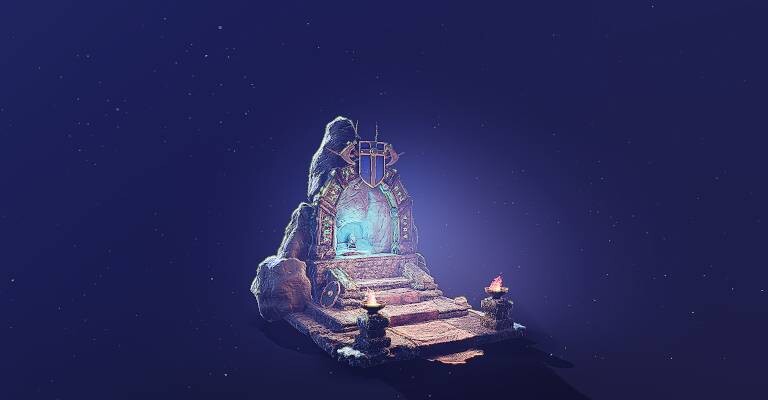 ArtStation - Viking altar