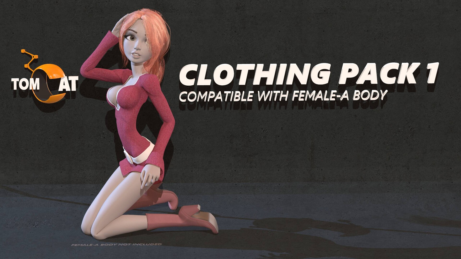 ArtStation - Clothing Pack 1 - For FEMALE-A Body