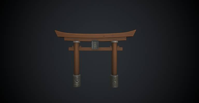 ArtStation - stylized arch