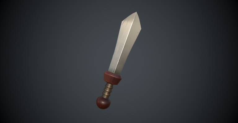 ArtStation - stylized gladius