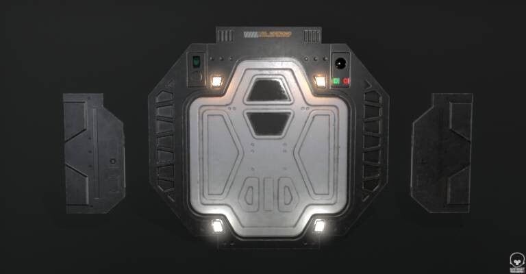ArtStation - Scifi Door - Nostromo