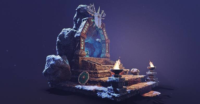 ArtStation - Stone Altar