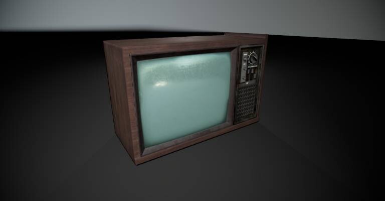 ArtStation - OLD TV