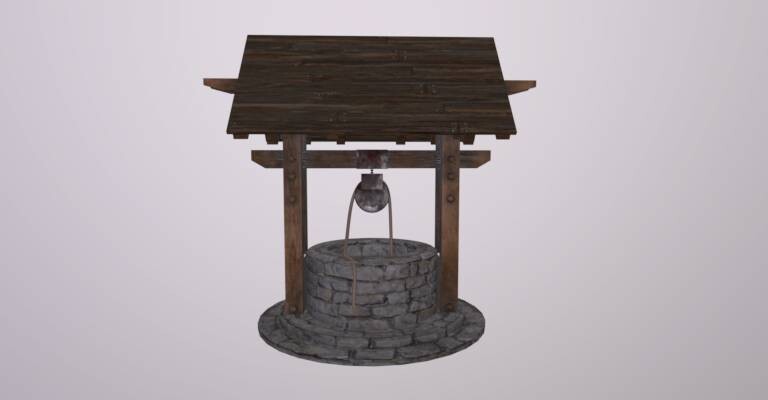 ArtStation - Wells in Medieval Europe