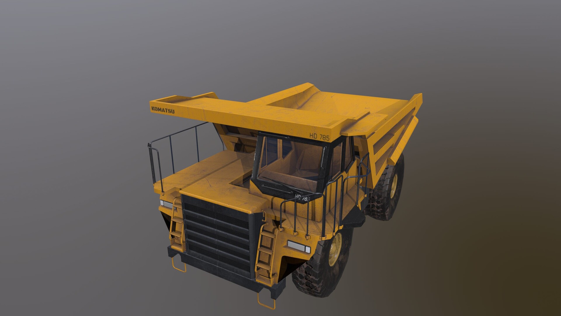 ArtStation - KOMATSU_HD 785