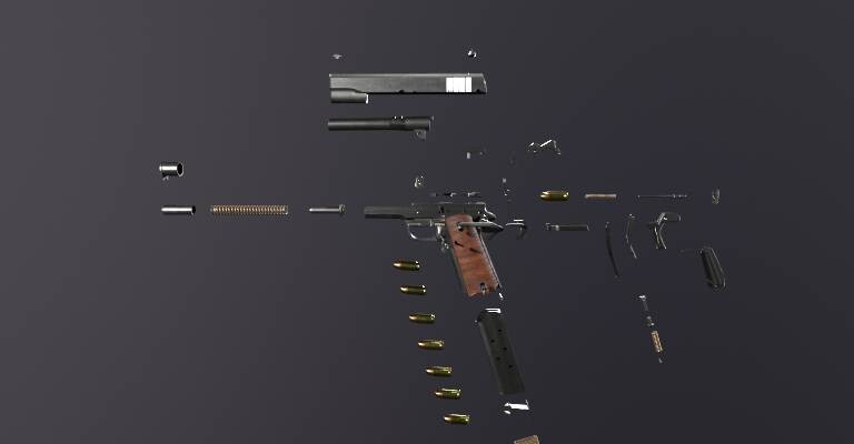 ArtStation - M1911A1
