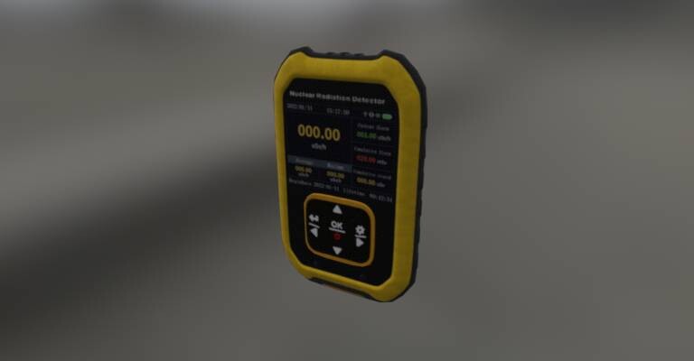 ArtStation - Nuclear Radiation Meter HFS-10 LP