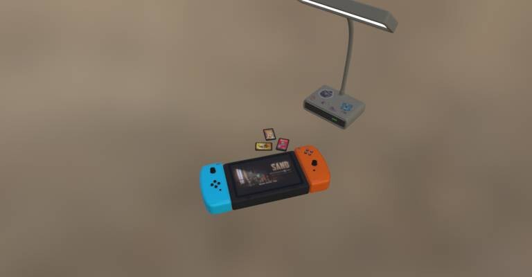 ArtStation - nintendo switch lowpoly