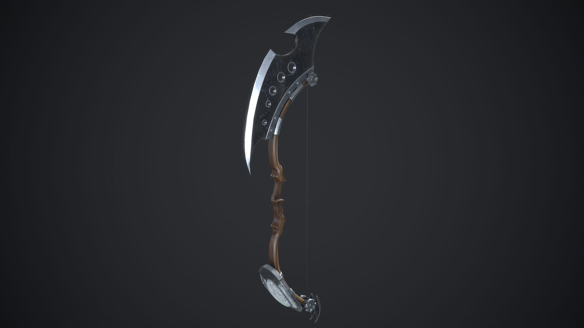 ArtStation - Fantasy Bow and Blade Combo