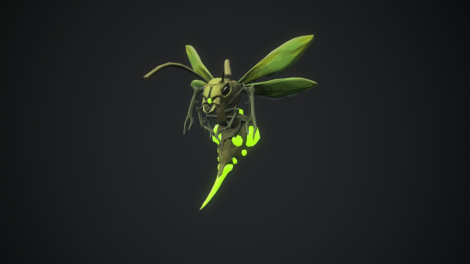 ArtStation - Wasp enemy model