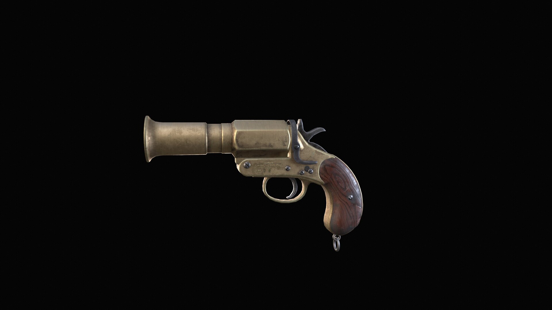 ArtStation - FLARE GUN Ready Game Asset