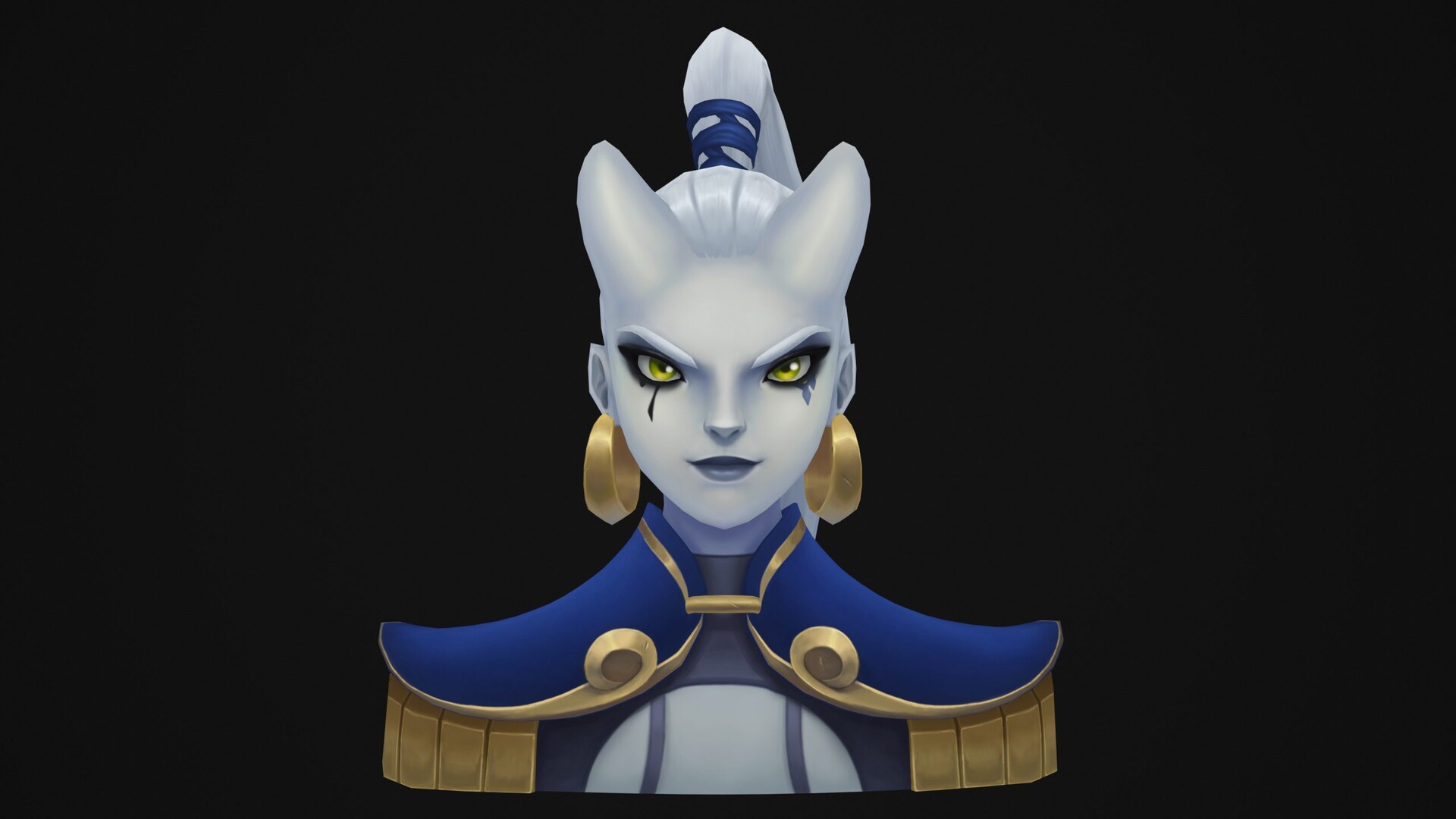 ArtStation - Hand-painted Demoness