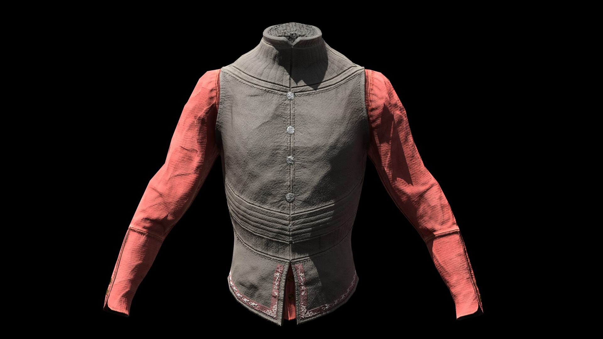 ArtStation - Common shirt and vest for Skywind