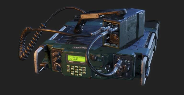 ArtStation - Military Radio