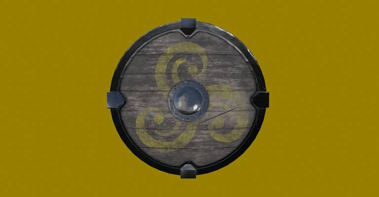 ArtStation - Viking Weapon_Shield