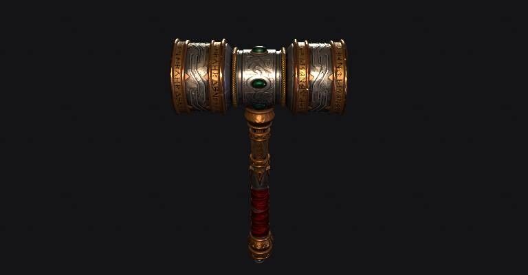 ArtStation - Storm Hammer:project exercises