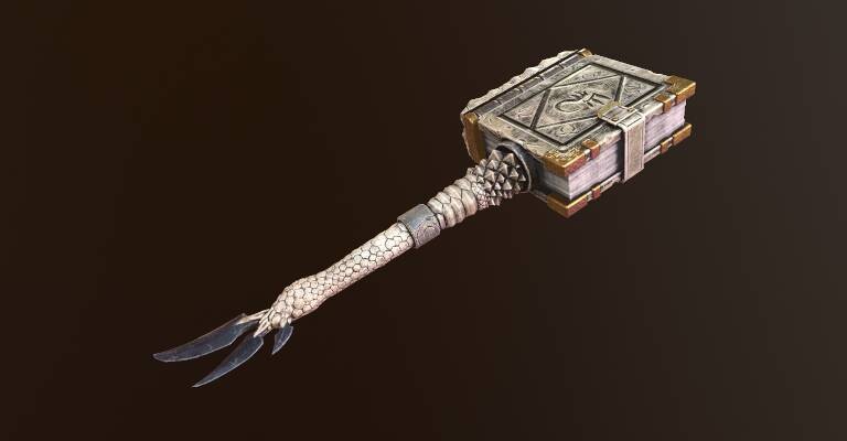 ArtStation - Swamp Wyvern Daphbaal's Mud Hammer