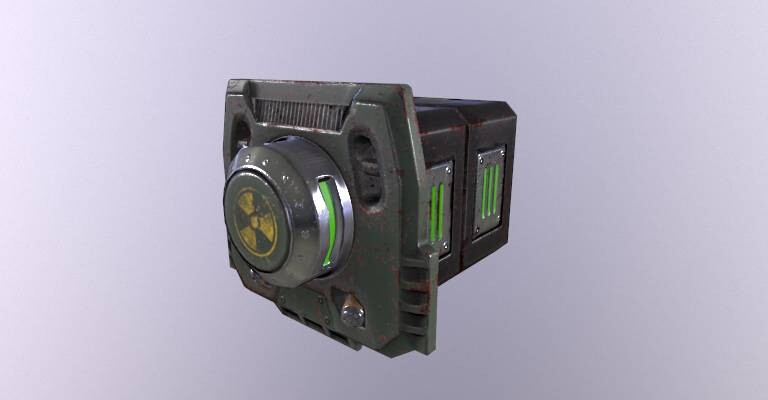 ArtStation - High level power module for mech