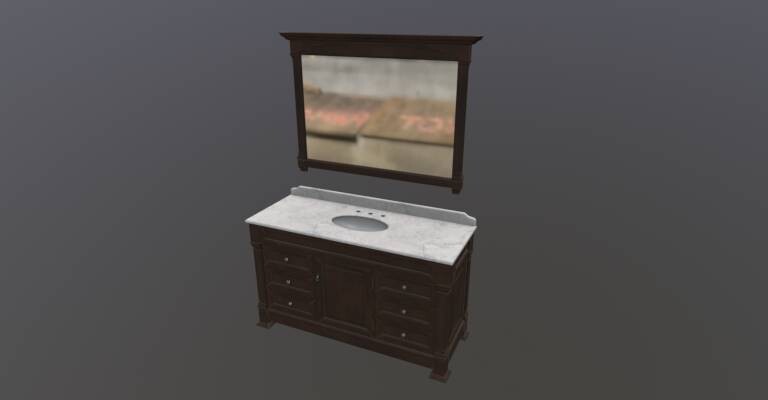 Hey Snappy Video Games - Bathroom Vanity