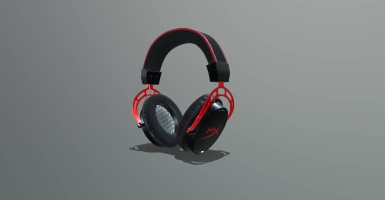 ArtStation - HyperX headphone