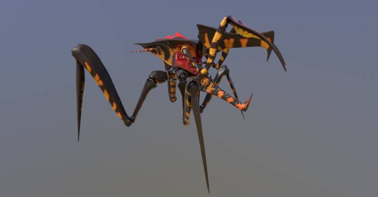 ArtStation - Arachnid Warrior