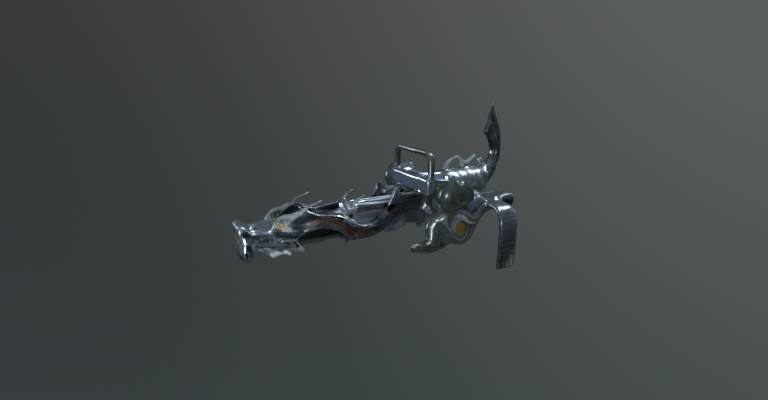 ArtStation - Military Dragon Machine Gun