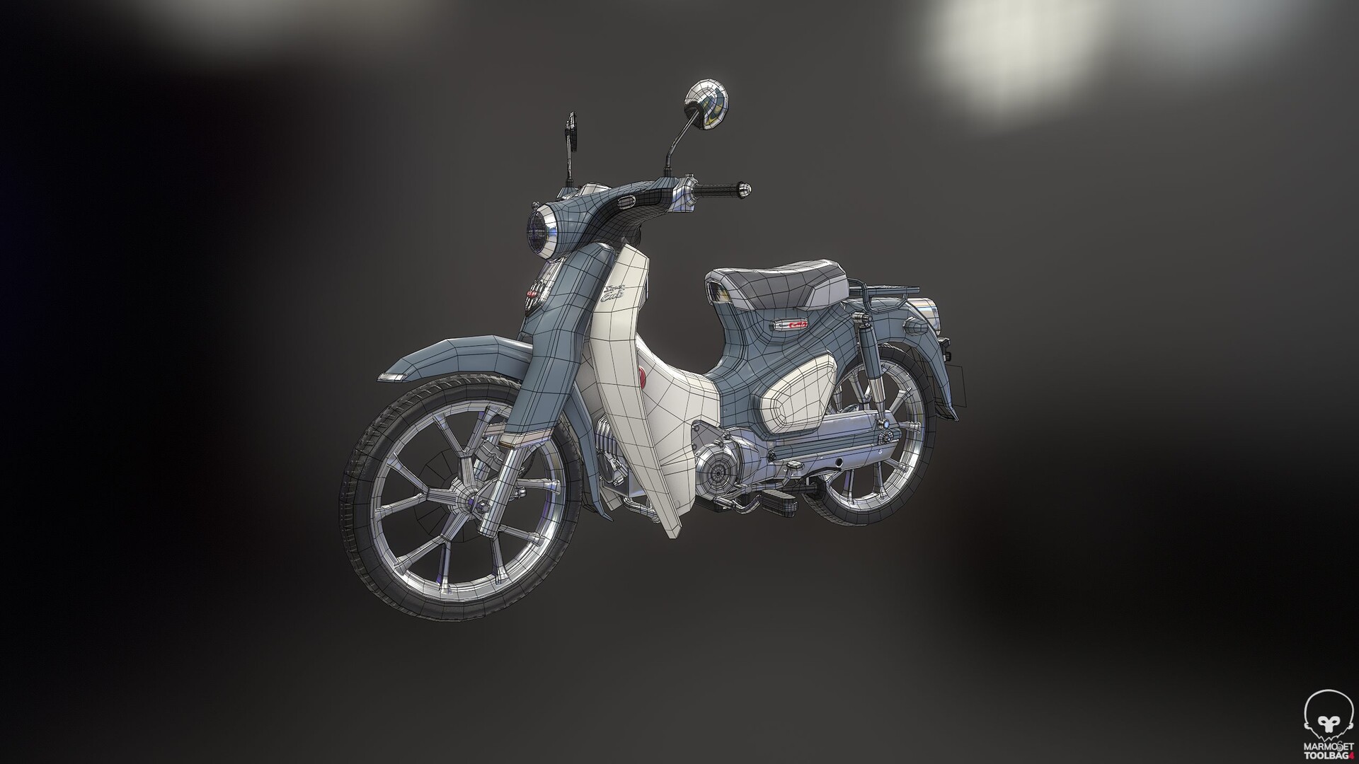 ArtStation - Honda Super Cub C125