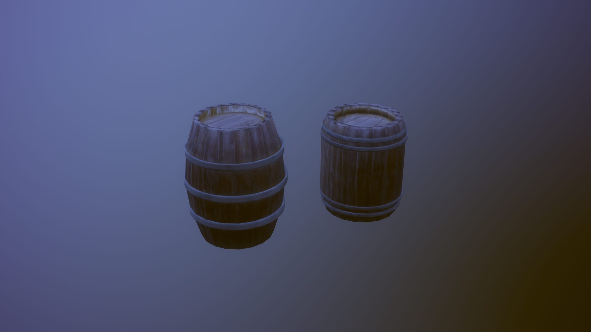 ArtStation - Oak barrel