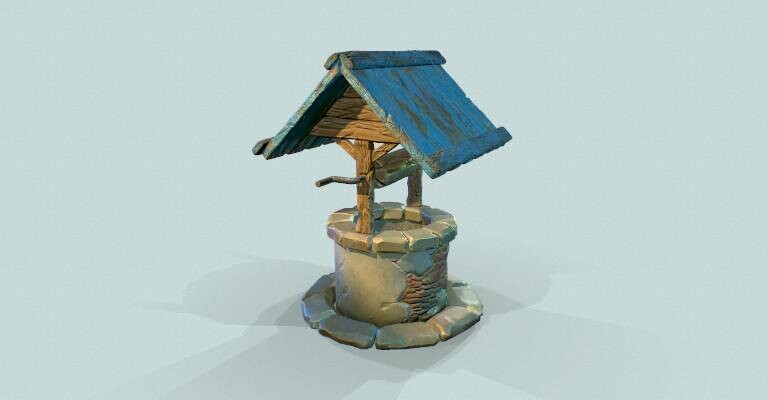 ArtStation - Well 3D