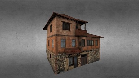 ArtStation - Old Compound Brick House
