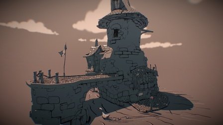 ArtStation - Toon houses day version