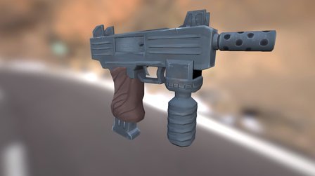 ArtStation - Uzi Garage Modified