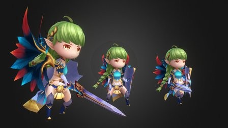 ArtStation - Chibi cute