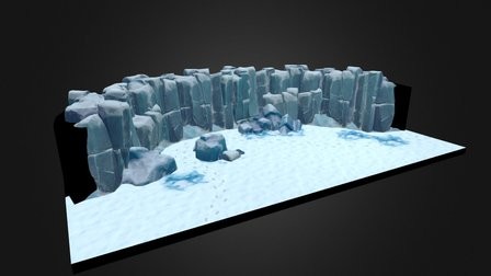 ArtStation - Ice Cliff Kit