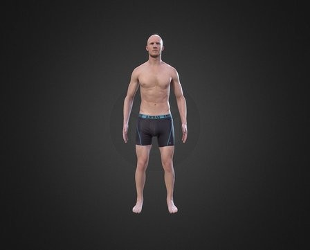 ArtStation - Athletic Male Game Character - Luke