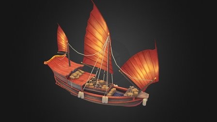 ArtStation - Merchant Ship