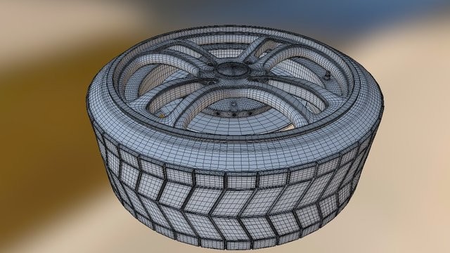 ArtStation - Tyre model