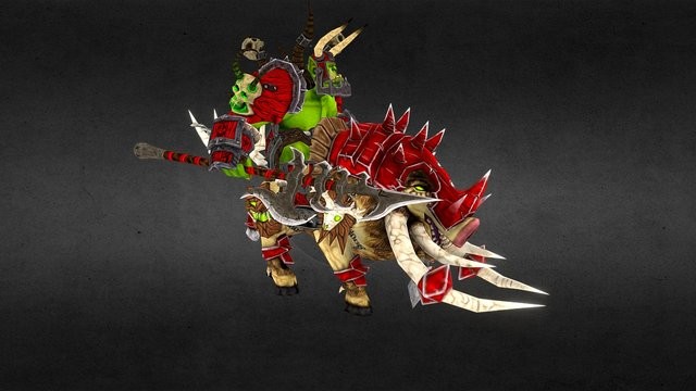 ArtStation - Orc Boar Rider