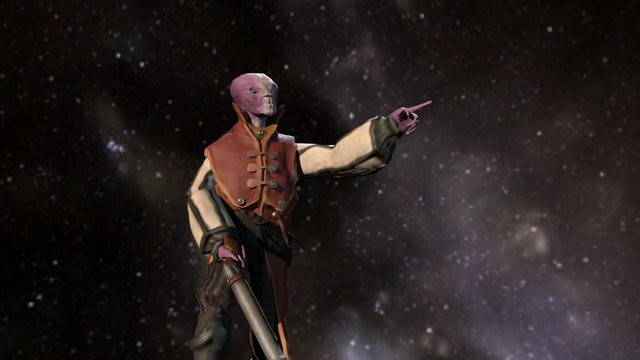 ArtStation - Space Alien Pirate