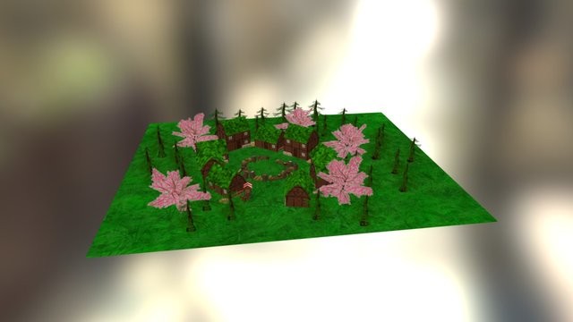 ArtStation - Game Scene Test Setup