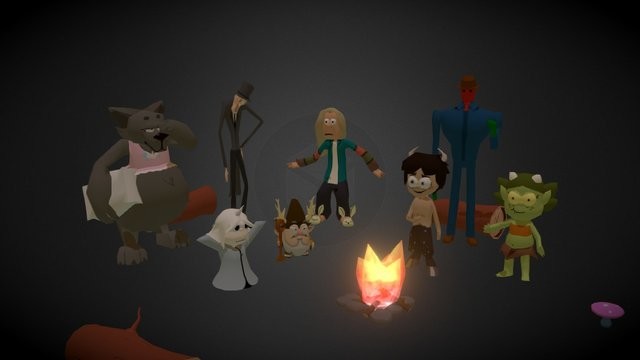 ArtStation - Cryptic Rise Cast