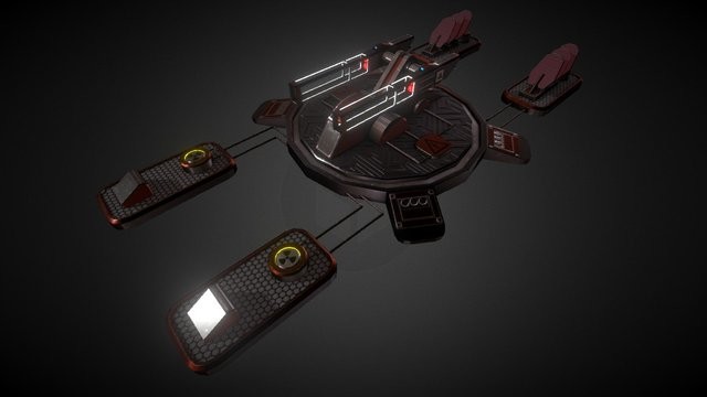 ArtStation - Close support weapon system.
