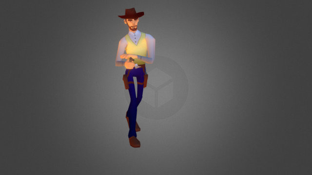 ArtStation - Wild West Cowboys (Game WIP)